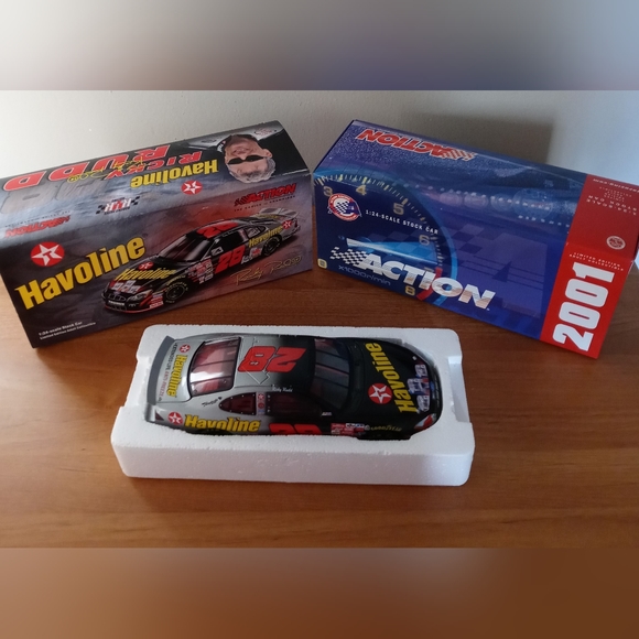 Nascar | Other | Ricky Rudd 28 Havoline 24 Scale Stock Car Mint ...